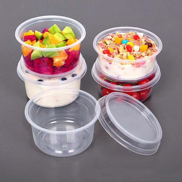 Quality 2024 Outdoor Camping Plastic Yogurt Cup with Offset Printing and Leak-Proof for sale