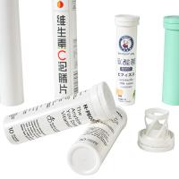 China Popular Design Empty Bulk Effervescent Tablets Tubes with Flip Cap for sale