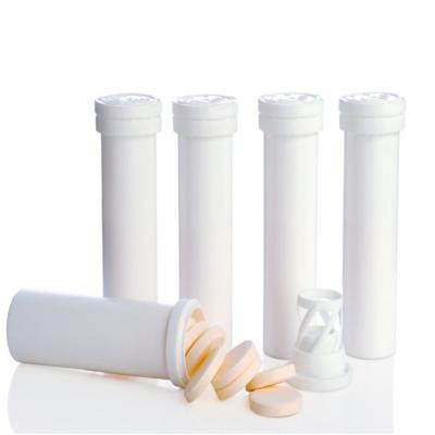 China Custom Vitamin C Tube Bottle with Effervescent Tablet Packaging and Offset Printing for sale