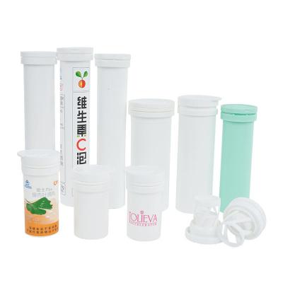 China Vc Effervescent Tablet Tube and Vitamin C Bottle with Desiccant Cap in PP Plastic for sale