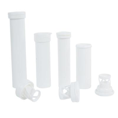 China Industrial Supplements Empty Bottle Bulk Effervescent Tablet Tube with Cap Empty for sale