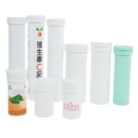 China Customized PP Material Effervescent Tablet Bottle with Desiccant Empty for sale