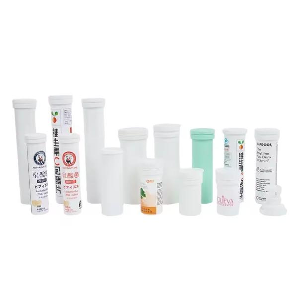 Quality Effervescent Tablet Plastic Tube Empty for ODM OEM Multivitamin Vitamin C for sale