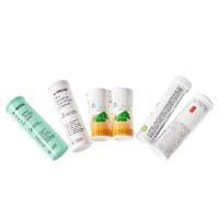 Quality 80ml Medical Cylinder PP Plastic Pill Capsule Vitamin Effervescent Tablet Tube for sale