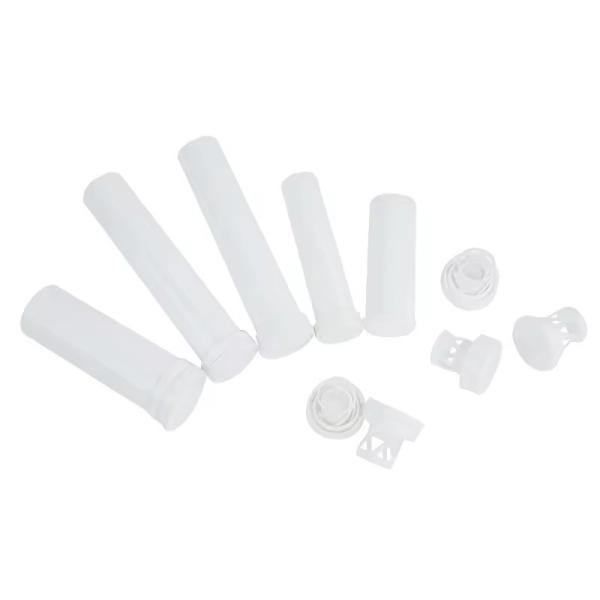 Quality 80ml Medical Cylinder PP Plastic Pill Capsule Vitamin Effervescent Tablet Tube for sale
