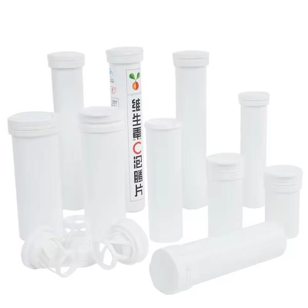 Quality 2024 Manufactory White Pill Box for Vitamin C Effervescent Tablets in PP Material for sale