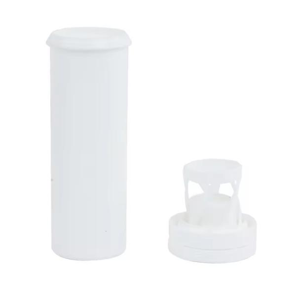 Quality 2024 Manufactory White Pill Box for Vitamin C Effervescent Tablets in PP for sale