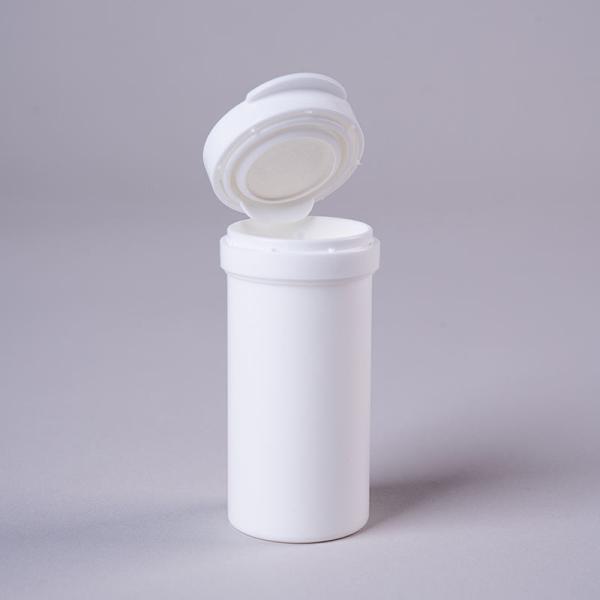 Quality Custom White Straight Effervescent Tablet Tube PP Material For Vitamin Pills for sale