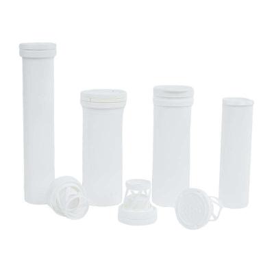 China Dry Offset Printing PP Plastic Pill Capsule Vitamin Effervescent Tablet Tube Bottles for sale