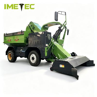 China Livestock Barns Dairy Manure Scraper Truck Dry Wet Dung Cleaning Transport Equipment for sale