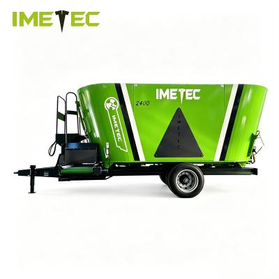 China Livestock Feeding Stationary TMR Mixer Wagon Machine Controllable for sale