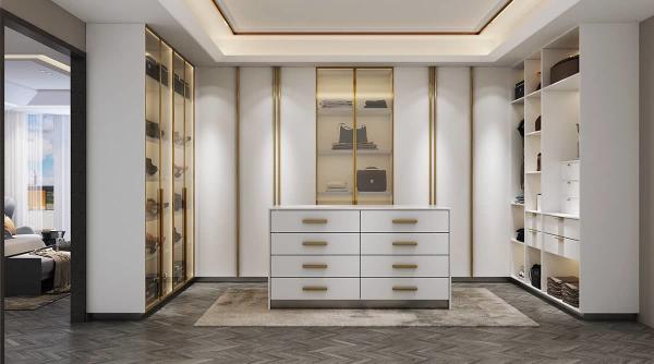 Quality 304 316 Steel Stainless Wardrobe Almirah With Glass Shelves Drawers OEM for sale
