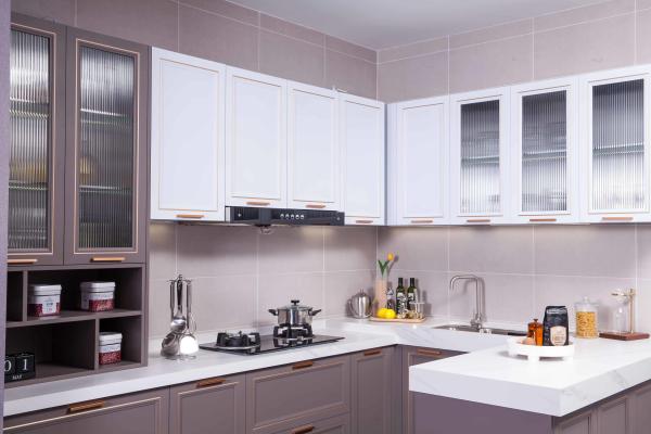Quality Stainless Steel Modern Kitchen Cabinets - Sleek Design Ample Storage Luxury Home for sale