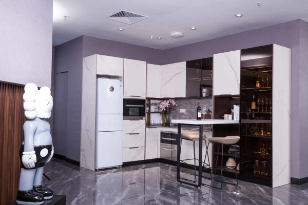 Quality Stainless Steel Kitchen Cabinets - Wine Cabinet - Marble - Bar - Storage for sale