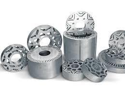 China High-grade silicon steel universal motor punching with 0.5 mm thickness and C5 insulation coating for efficient motor laminations for sale