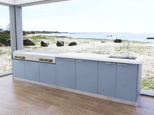 Quality Silver Island Kitchen Cabinets Easy To Clean and Maximize Your Kitchen Space for sale