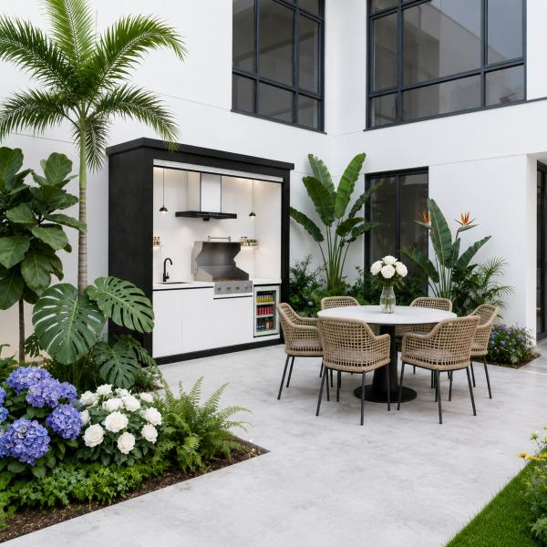 Quality Rustproof Stainless Steel FAS Outdoor Kitchen with Modular Design and Integrated Cooking Functions– Standard Version for sale