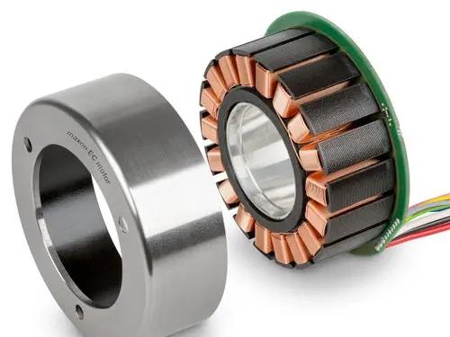 Quality High-efficiency EC motor with high-grade silicon steel core and precise adjustable speed for industrial automation for sale