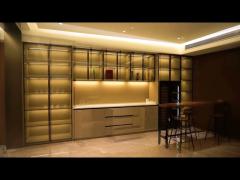 rosewood stainless steel kitchen island cabinet antiscratch for residential