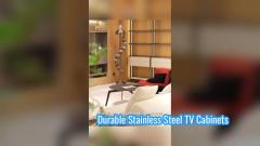 From Wood to Stainless Steel: Modern TV Cabinet Design Trends