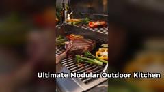 Stainless Steel Modular Outdoor BBQ Kitchen