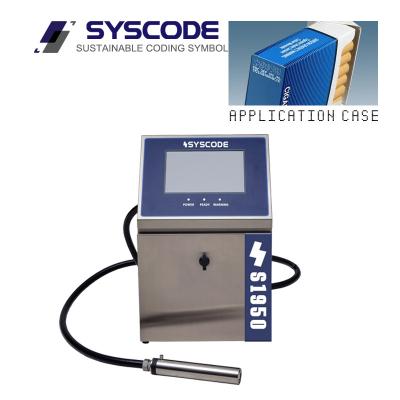 China Food Industry Industrial Inkjet Coding Printer For Date Codes And Barcodes for sale