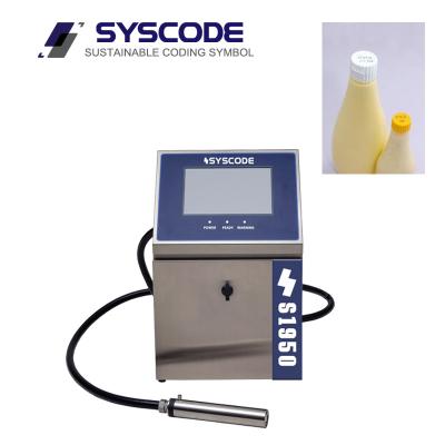 China Large Touchscreen Continuous Inkjet Printer High Speed IP65 Beverage Coding Machines for sale