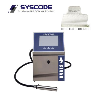 China Bottled Product Traceability Industrial Continuous Inkjet Printers QR Codes Batch Numbers for sale