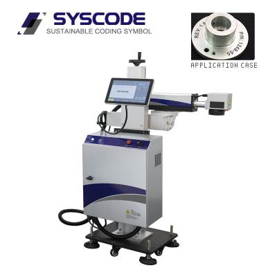 China IP54 Fiber Laser Marking Machine Any Angle 100W Low Maintenance Environmentally Friendly for sale