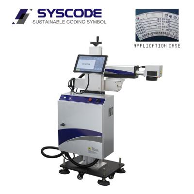 China IP54 Fiber Laser Marking Machine Any Angle 100W Low Maintenance Environmentally Friendly for sale