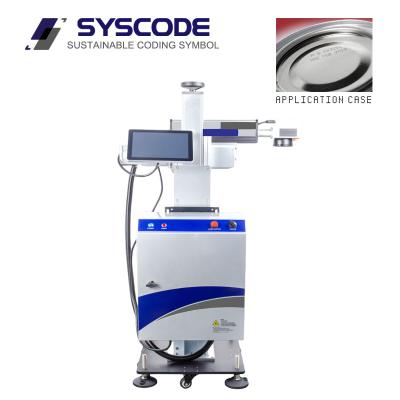 China High Resolution Fiber Laser Engraving Machine For Beverage Bottles Cables And Paper for sale