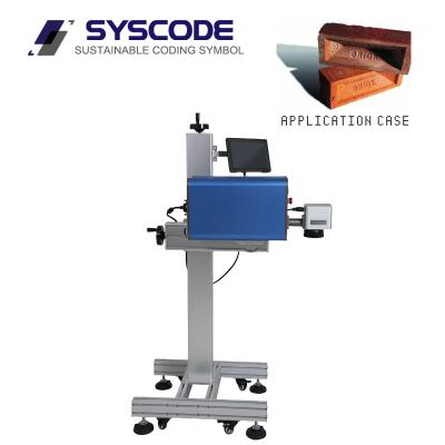 China High Accuracy Fiber Laser Engraving Machine For Construction Materials for sale