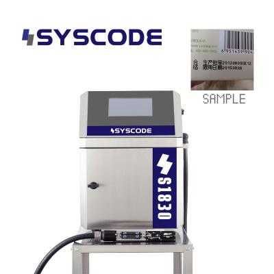 China IP54 Small Character Continuous Inkjet Printer 220V High Resolution With RS232 for sale