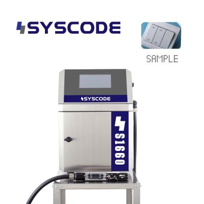 China S1660 CIJ Industrial Continuous Inkjet Printer High Resolution Continuous Ink Printer for sale