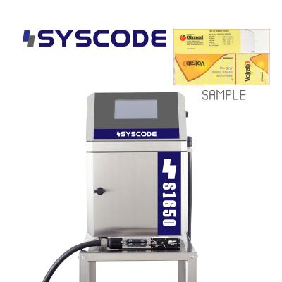 China Durable S1650 Stainless Steel Inkjet Printer for High-Resolution Printing – IP54 Rated for sale