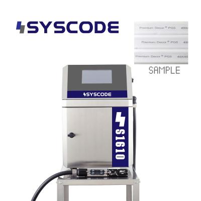 China S1610 Industrial Continuous Inkjet Printer for Coding and Marking – Linux CIJ Technology for sale