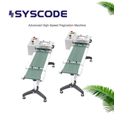 China High Speed Automatic Paper Feeder Reverse Wheel Paging Machine For Tag And Bag Handling for sale