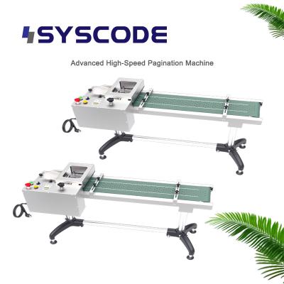 China High Speed Automatic Paper Feeder Reverse Wheel Paging Machine For Tag And Bag Handling for sale