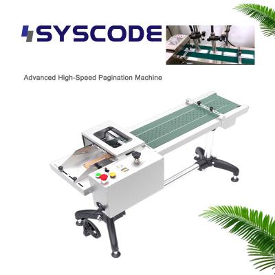China High Speed Automatic Paper Feeder Reverse Wheel Paging Machine For Tag And Bag Handling for sale