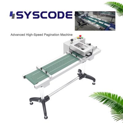 China High Speed Automatic Paper Feeder Reverse Wheel Paging Machine For Tag And Bag Handling for sale