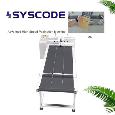 China High Speed Paging Machine 600 Sheets/Min 60Hz AC 220V Pagination Machine for sale