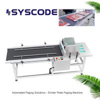 China SZ600 Divider Plate Paging Machine with 30-80 m/min Speed & 360-530mm Width for Automated Production for sale