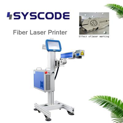 China 100W Industrial Fiber Laser Marking Machine For Metals And Plastics for sale