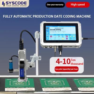Cina Syscode H200 High-Performance Thermal Inkjet Coder - Compatibile con inchiostri ad acqua/solvente/UV, supporta la stampa di dati variabili, stampa ad alta velocità a 200 m/min in vendita