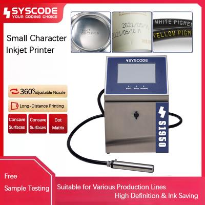 China Industrial Small Character Inkjet Printer  High-Speed CIJ Coder for Food & Beverage Packaging for sale