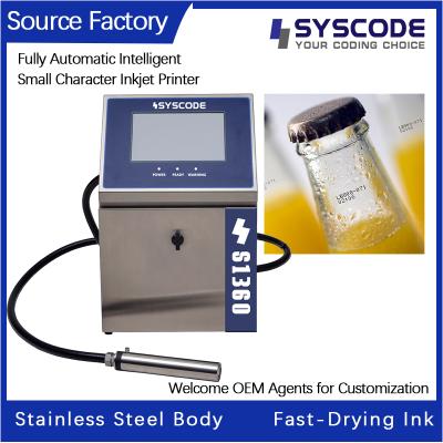 Cina Soluzione di codifica di precisione di livello industriale. Caratteristiche: alloggiamento in acciaio inossidabile IP55/IP66, ugello da 50 micron, stampa a 4 linee e velocità di stampa di 345 m/min. Ideale per alimenti, farmacia in vendita