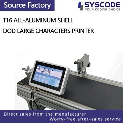 Κίνα Εκτυπωτής Inkjet Μεγάλων Χαρακτήρων DOD - Βιομηχανική λύση κωδικοποίησης υψηλής ταχύτητας για τις βιομηχανίες τροφίμων, φαρμάκων και δομικών υλικών, ταχύτητα εκτύπωσης 60m/min προς πώληση