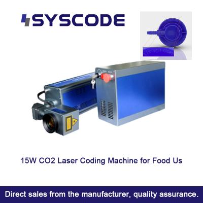 China 30W High Power CO2 Laser Marking Machine for Food-Safe Coding and High-Speed Marking with Non-Contact Process for sale