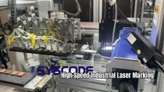 Syscode 70W Fiber Laser Marking Machine Industrial Demo