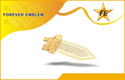 Cina inciso attraverso ferro o bronzo inossidabile ha personalizzato il segnalibro del metallo con la parte posteriore del magnete in vendita